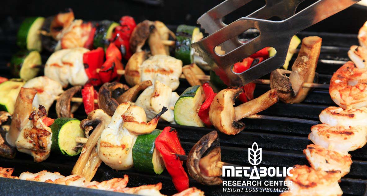 Shrimp and Chicken Skewers