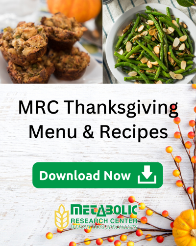 MRC Thanksgiving Menu and Recipes