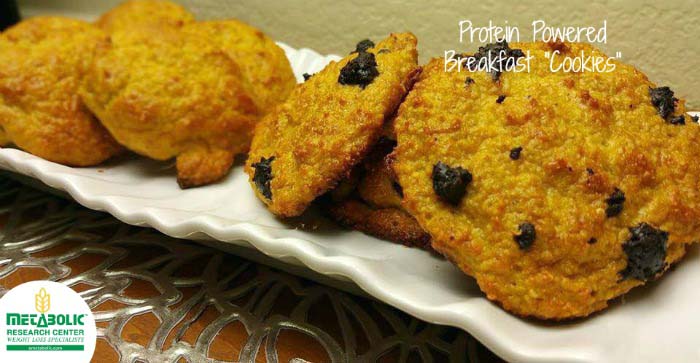 Protein Powered Oatmeal Breakfast Cookies